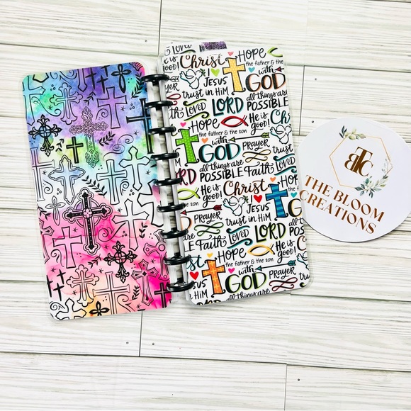 Hand Crafted | Office | Classic Skinny Happy Planner Size Faith Hope ...
